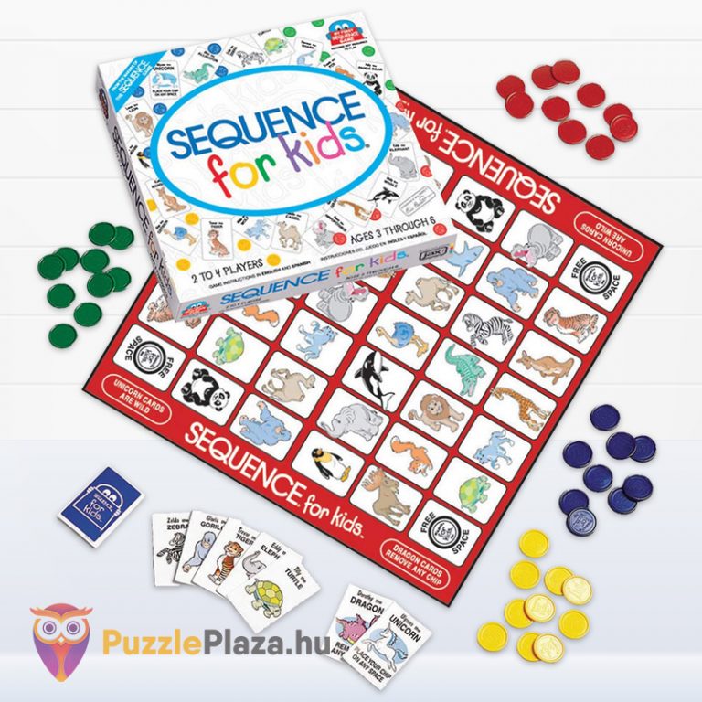 Sequence junior társasjáték (Goliath) | Puzzle Pláza rendelés ...