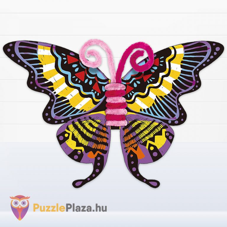 Pillangó modellkészítés, Karckép technika zsenília dróttal (Avenir ...