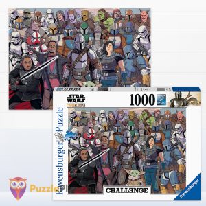 Star Wars: The Mandalorian (Baby Yoda) puzzle, 1000 db (Ravensburger ...